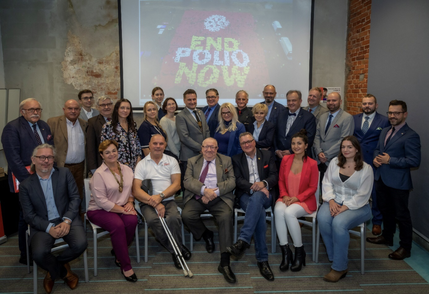 Światowy Dzień Walki z Polio w łódzkich klubach - Rotary Polska